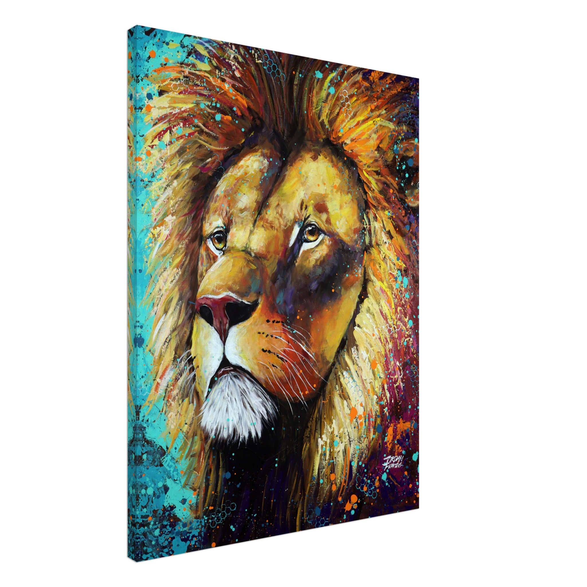 Your Majesty Canvas Print – Jordan Perkins Art