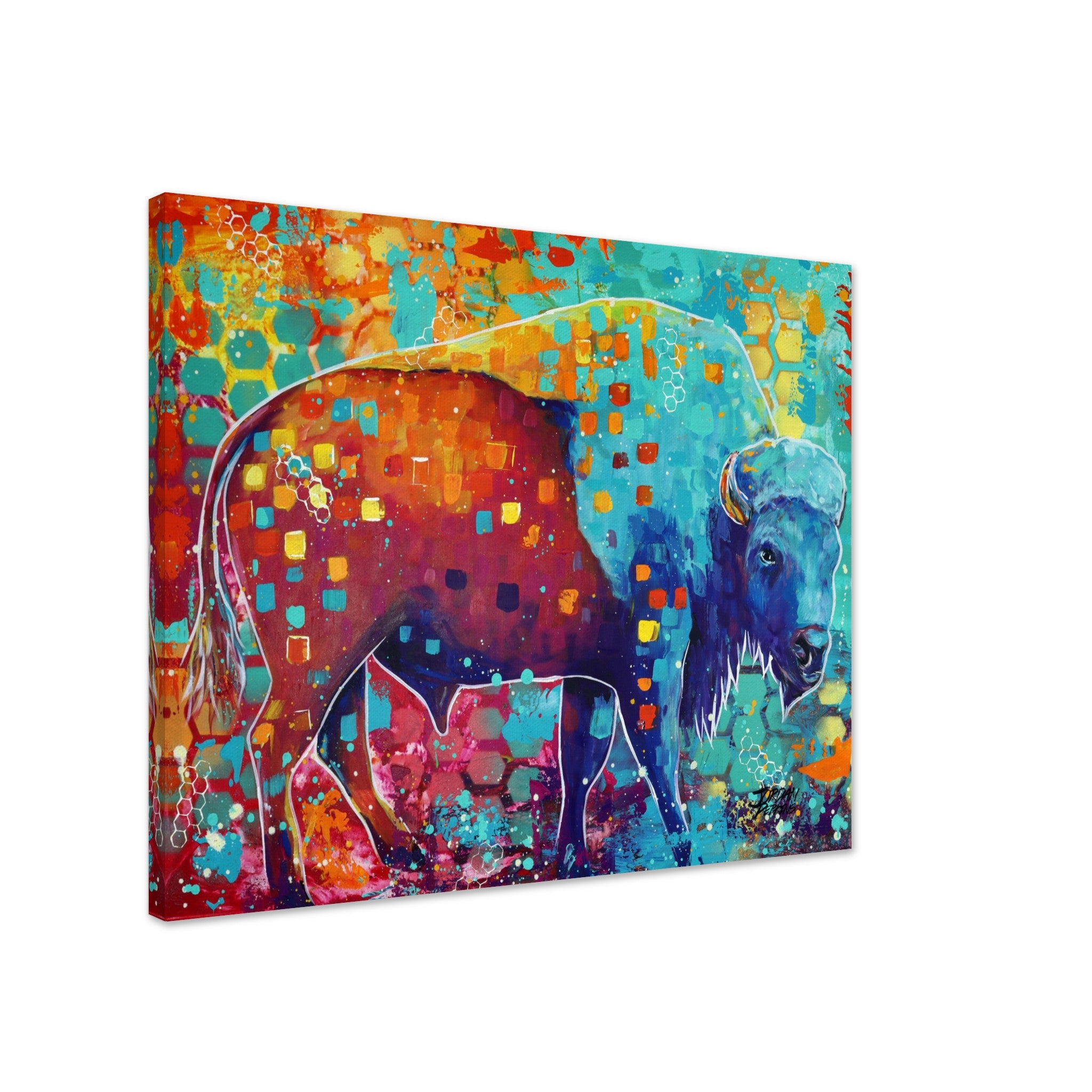 Bye-Son Canvas Print – Jordan Perkins Art