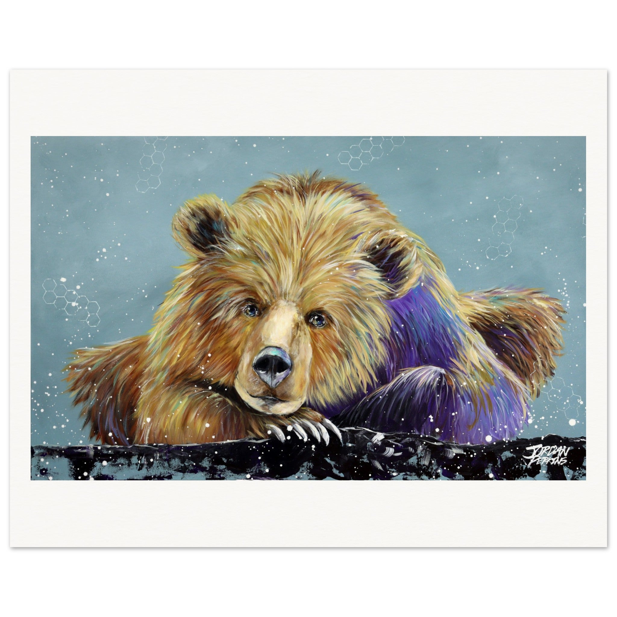 Taking A Break Museum Quality Paper – Jordan Perkins Art