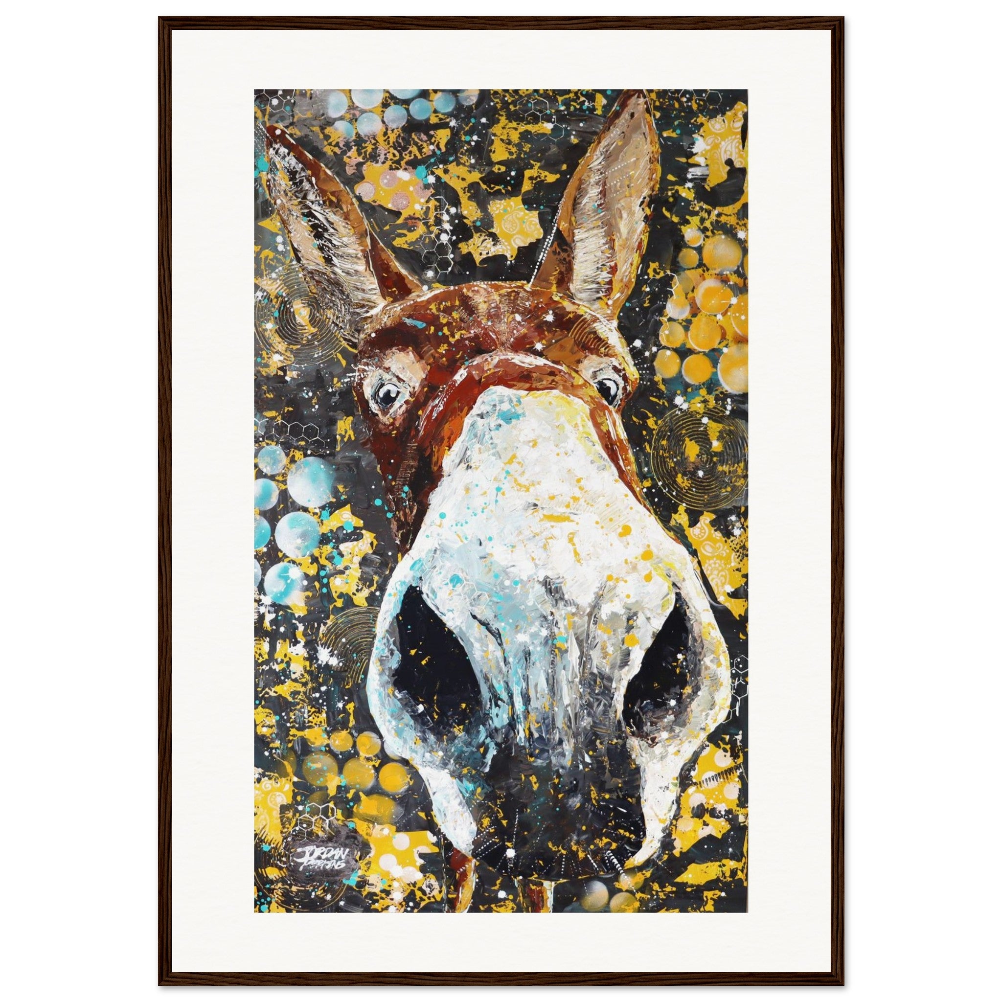 Don-Kay Print Wooden Framed – Jordan Perkins Art