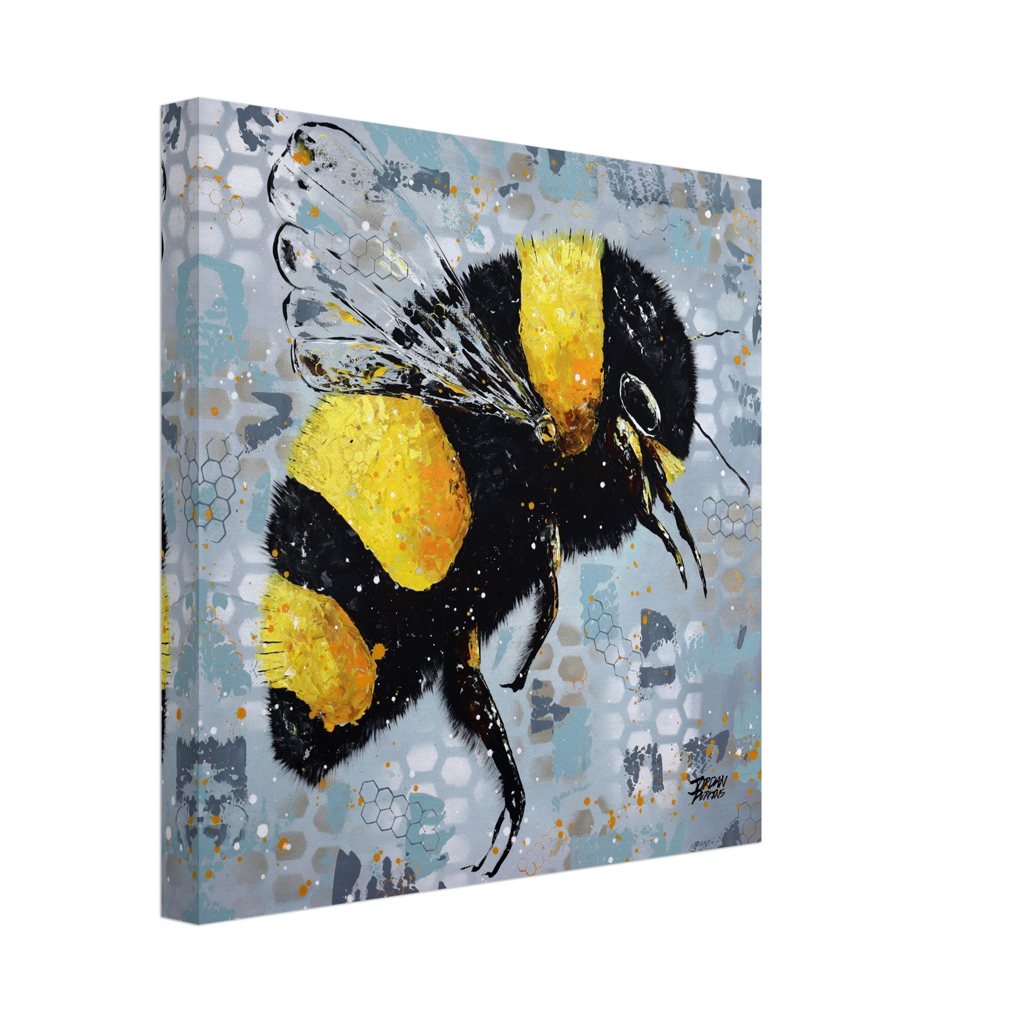 U Bee U, Ill Bee Me Canvas Print – Jordan Perkins Art