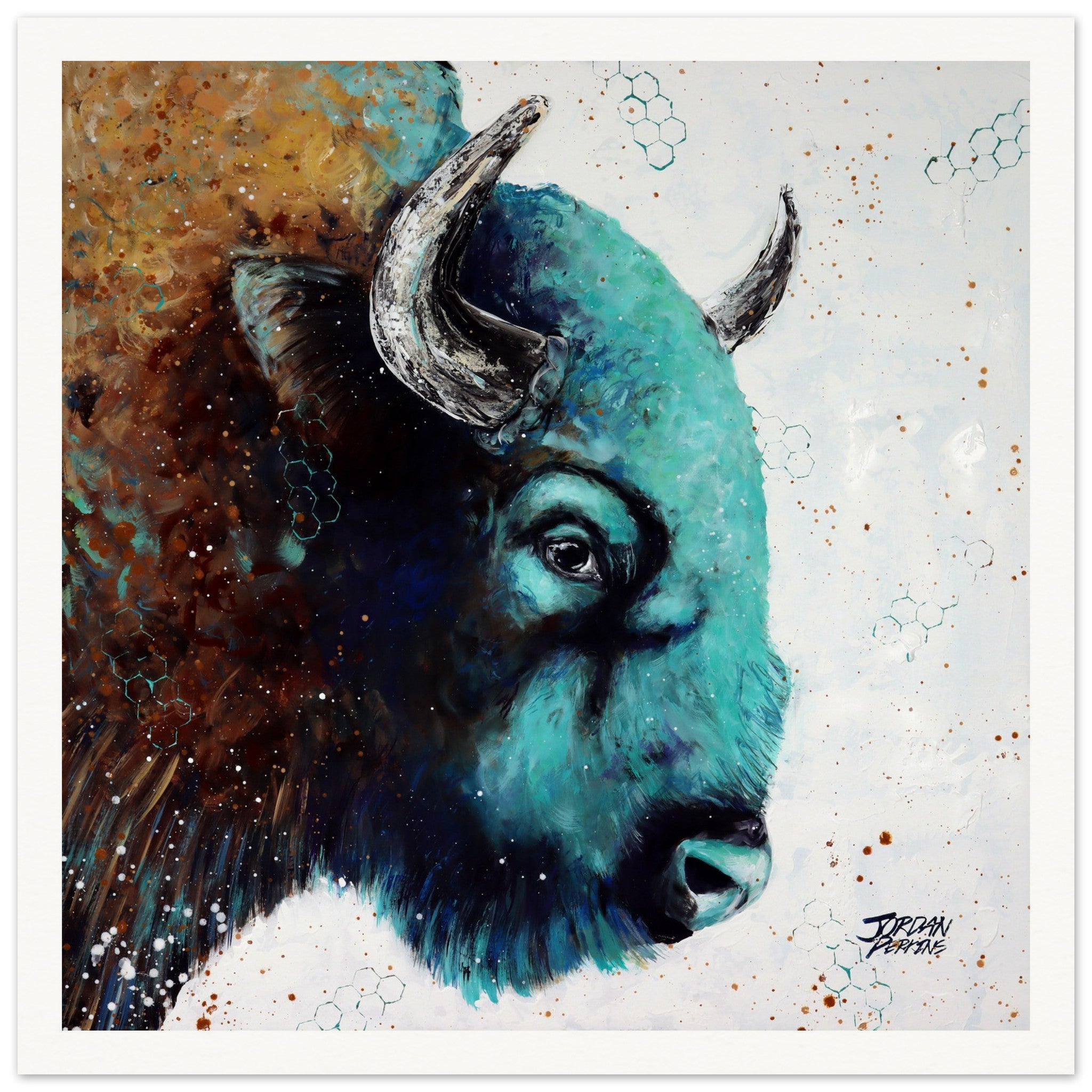 Side Eye Sam Museum-Quality Matte Paper – Jordan Perkins Art