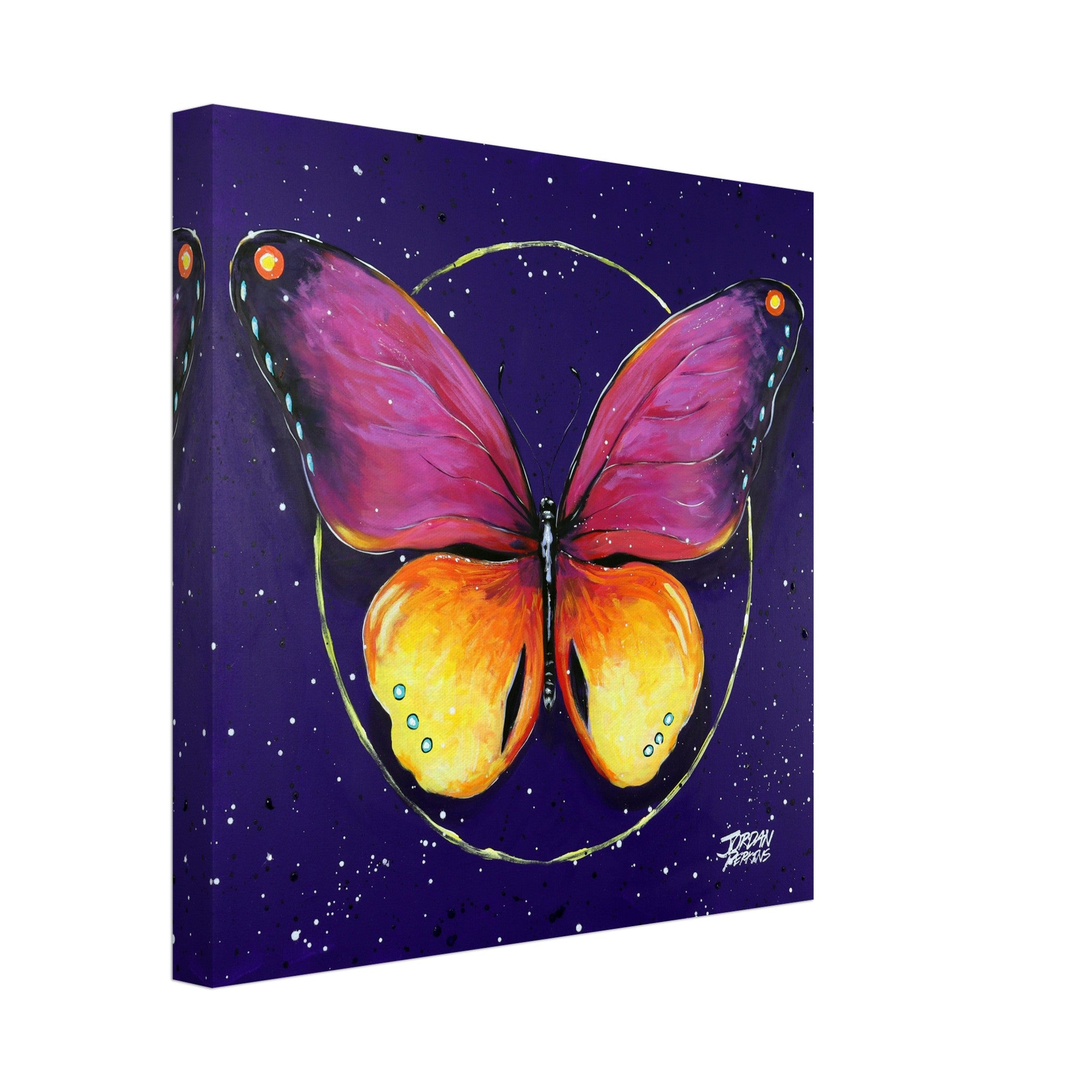 Night Beacon Canvas Print – Jordan Perkins Art