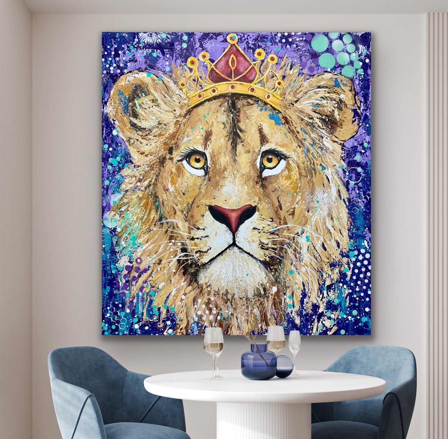 Prince Of The Pride Original – Jordan Perkins Art