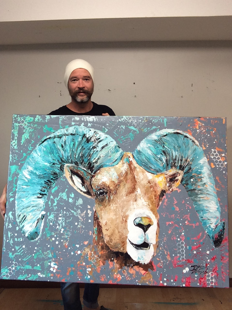 🔴Bighorn sold – Jordan Perkins Art