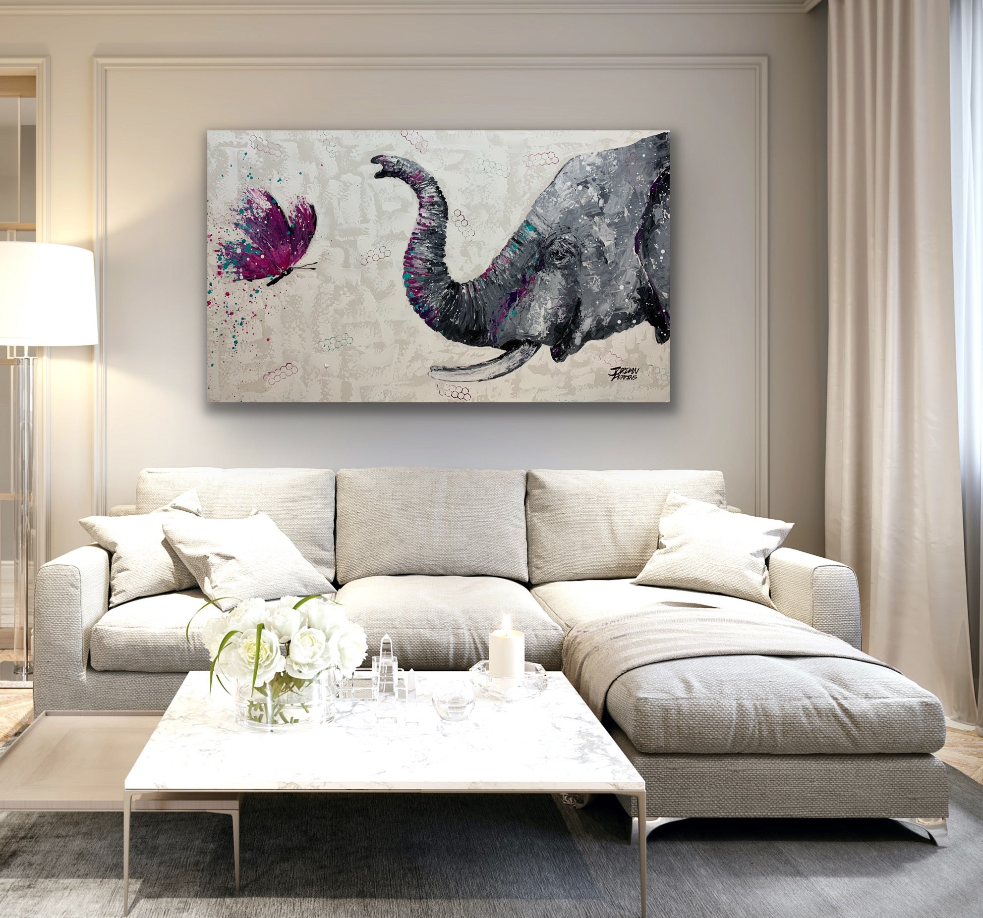 Curious Encounter sold – Jordan Perkins Art