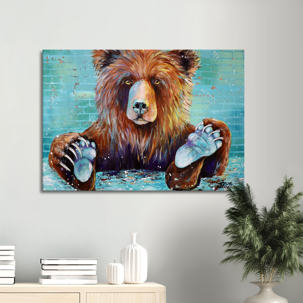 Pool Party Beat Canvas Print – Jordan Perkins Art