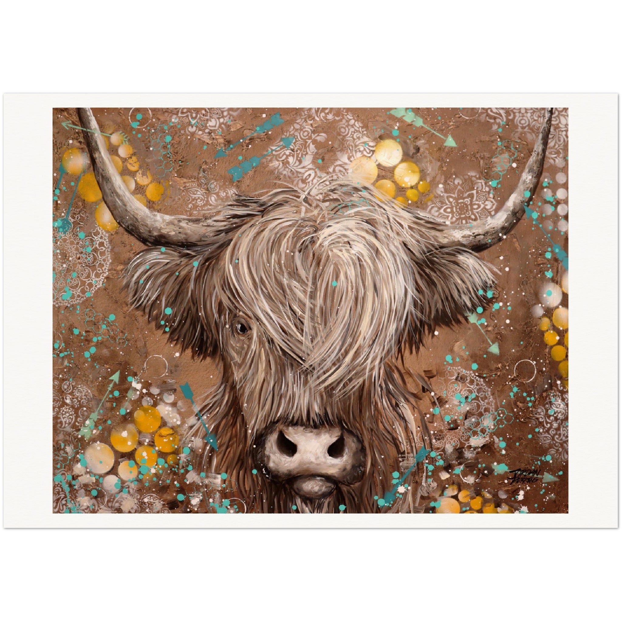 Dodging Arrows Museum-Quality Matte Paper – Jordan Perkins Art